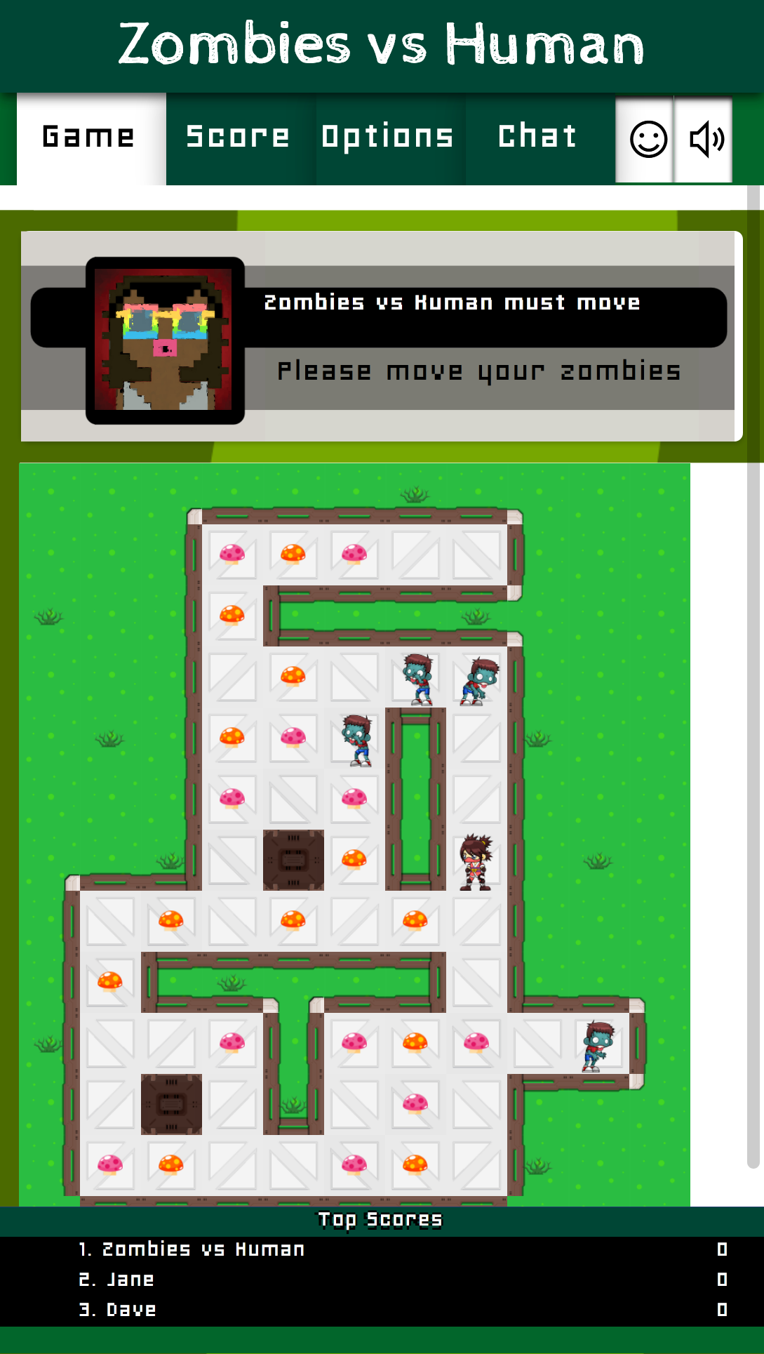 Zombies vs Human – Same Room Games