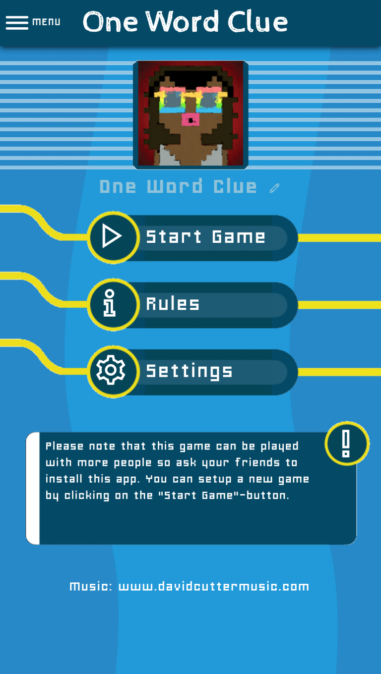 One Word Clue – Same Room Games